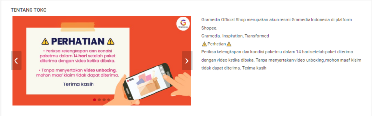 Membuat Deskripsi Toko Shopee yang Menarik | Qlobot