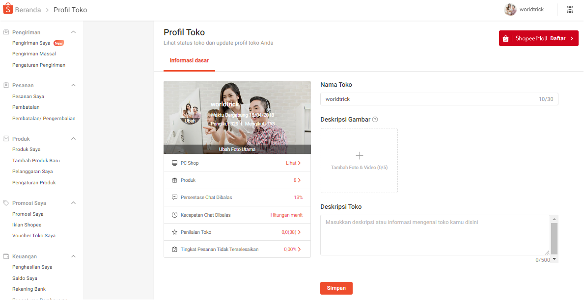 Membuat Deskripsi Toko Shopee yang Menarik | Qlobot